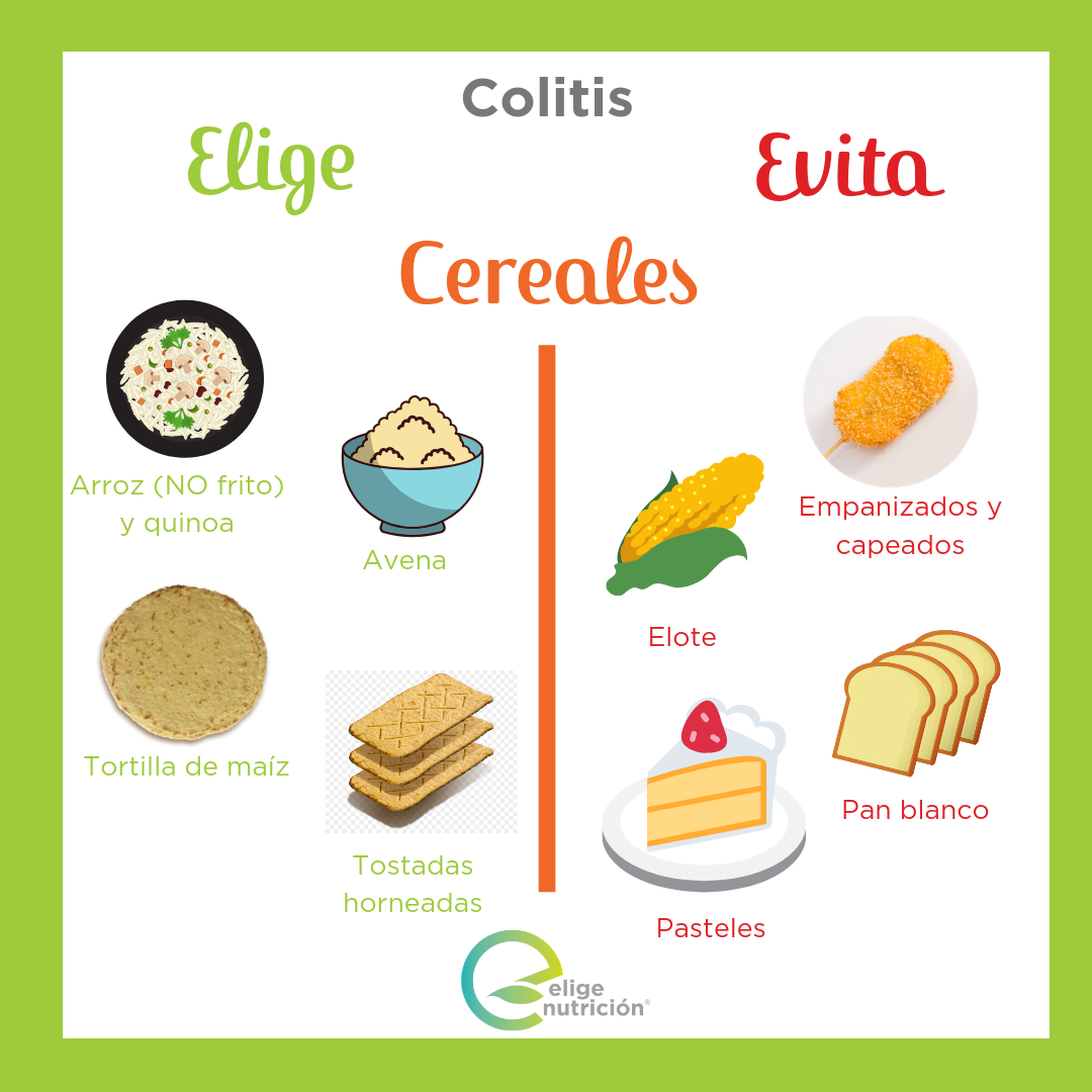 Colitis qué comer
