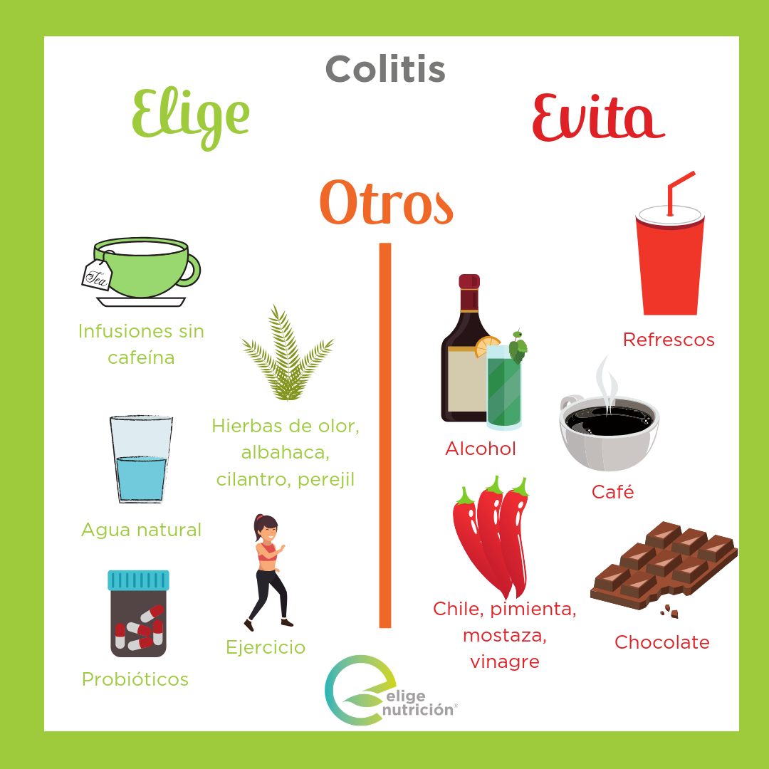 Colitis qué comer